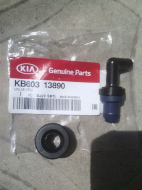 KB60313890 Обратный клапан вентиляции картера двигателя KIA HYUNDAI ...