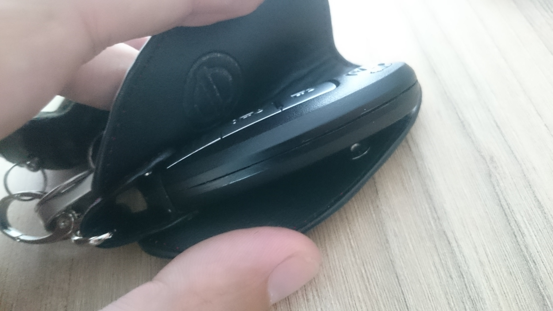 №31. Запасной ключ + чехол для Nissan Intelligent Key. — Nissan X-Trail ...
