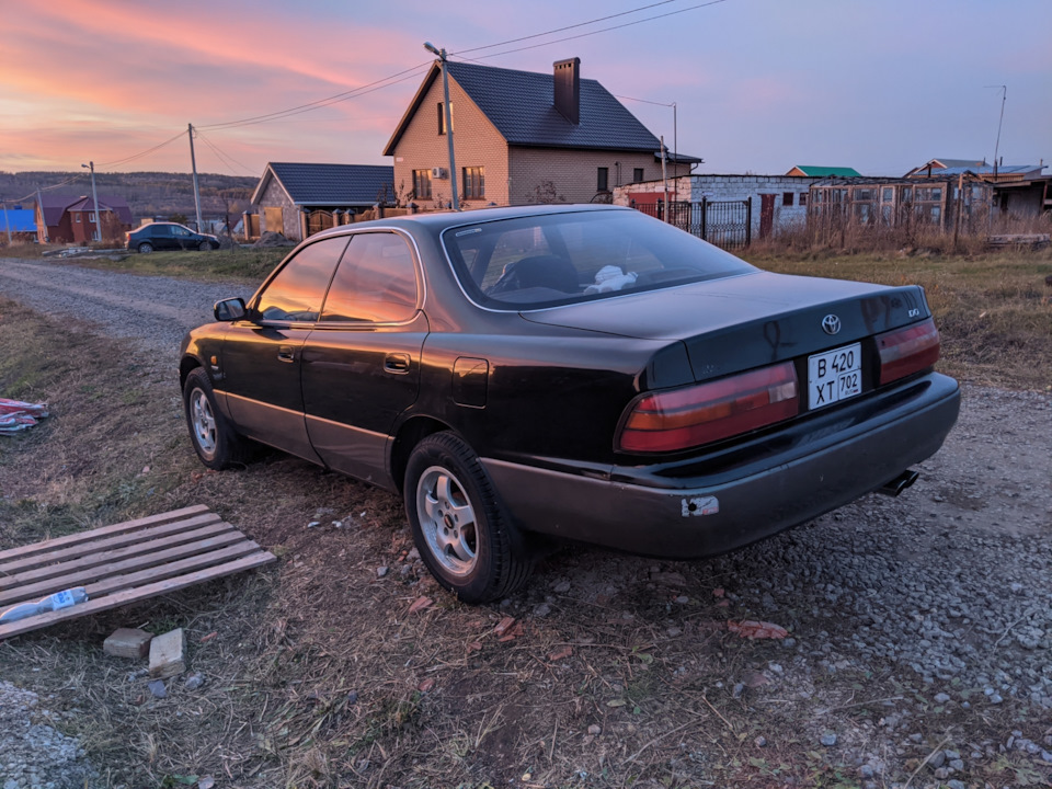Очень короткая история владения. — Toyota Windom (10), 2,5 л, 1994 года ...