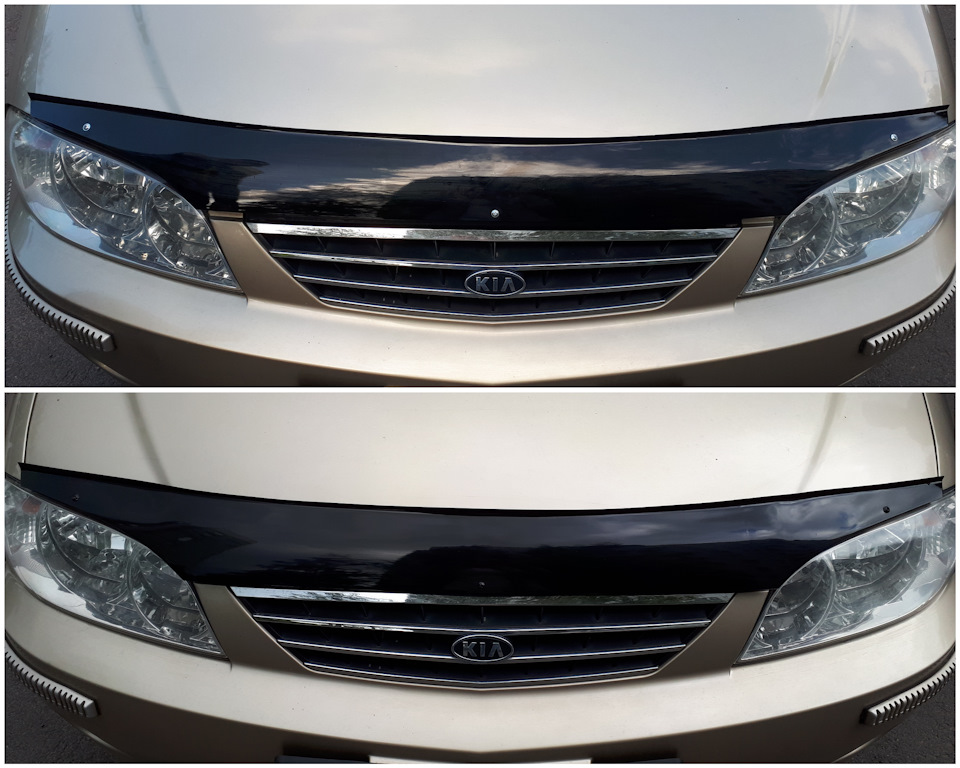 Дефлектор. Перезагрузка — KIA Spectra, 1,6 л, 2008 года | своими руками ...