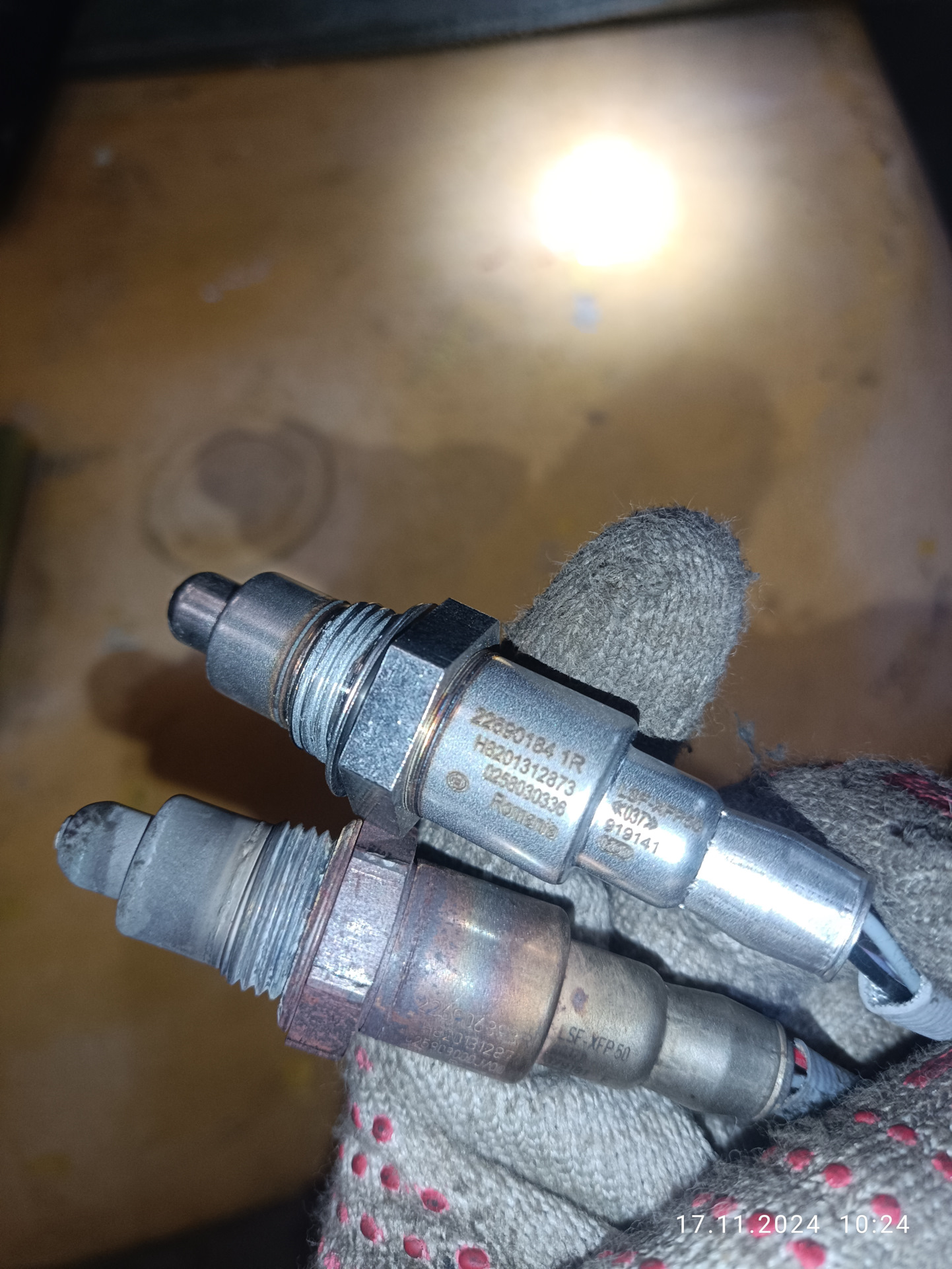 Замена лямбды, чистка дросселя, ревизия свечей зажигания. — Renault ...