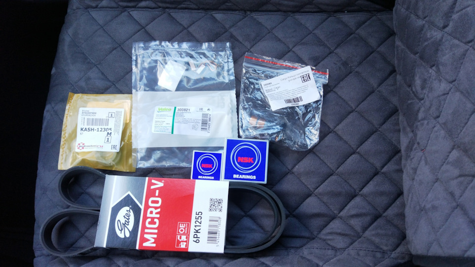 Ревизия генератора и замена ремня — KIA Ceed (1G), 1,6 л, 2010 года ...