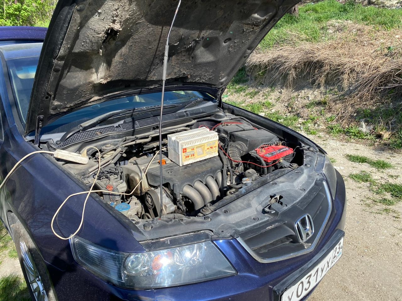 Да покоится с миром твоя полярность — Honda Accord (7G), 2 л, 2003 года | своими руками | DRIVE2