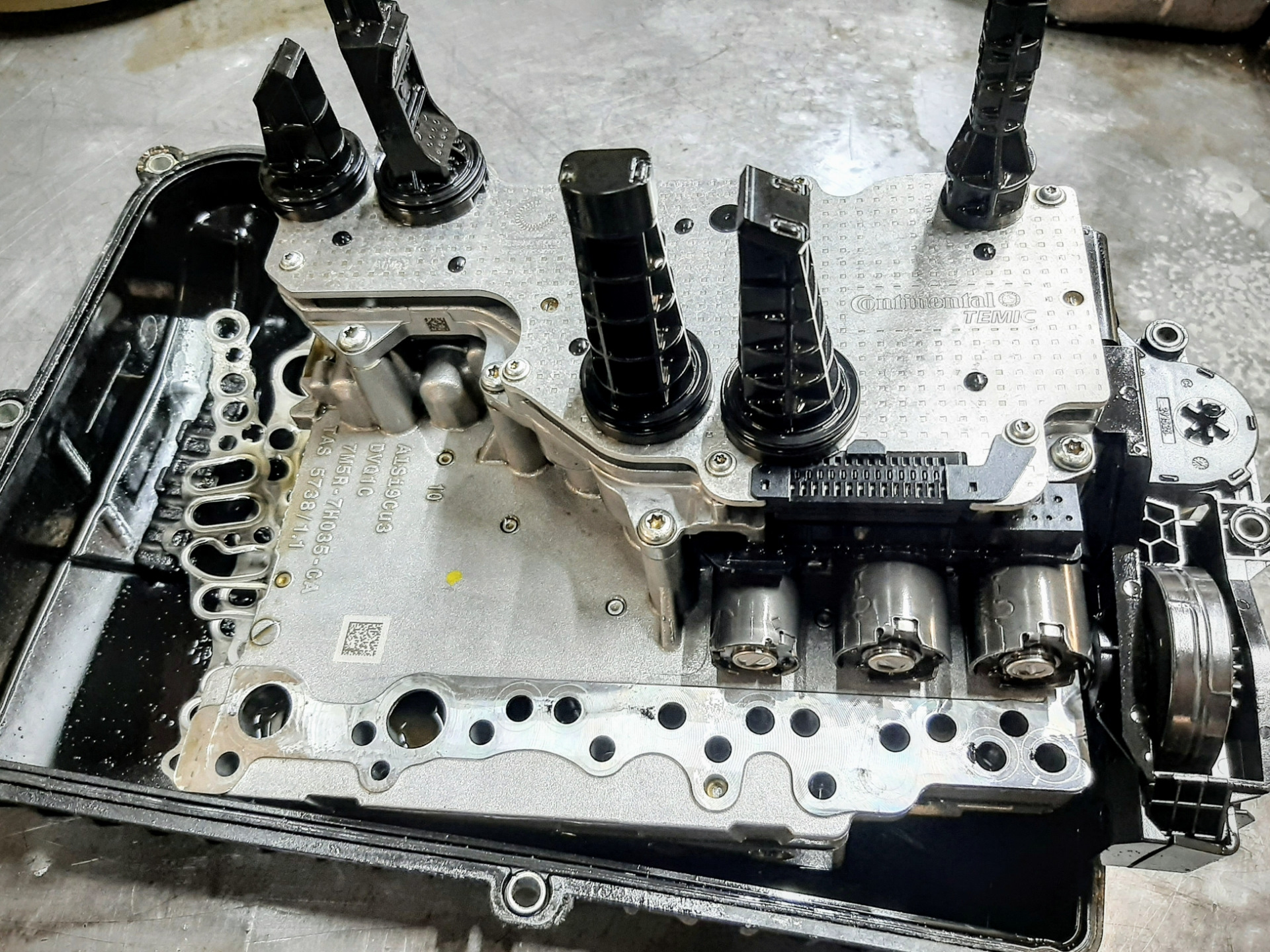 Ремонт коробки Powershift Ford Mondeo из Сочи (ошибки: P0766, P0771 ...