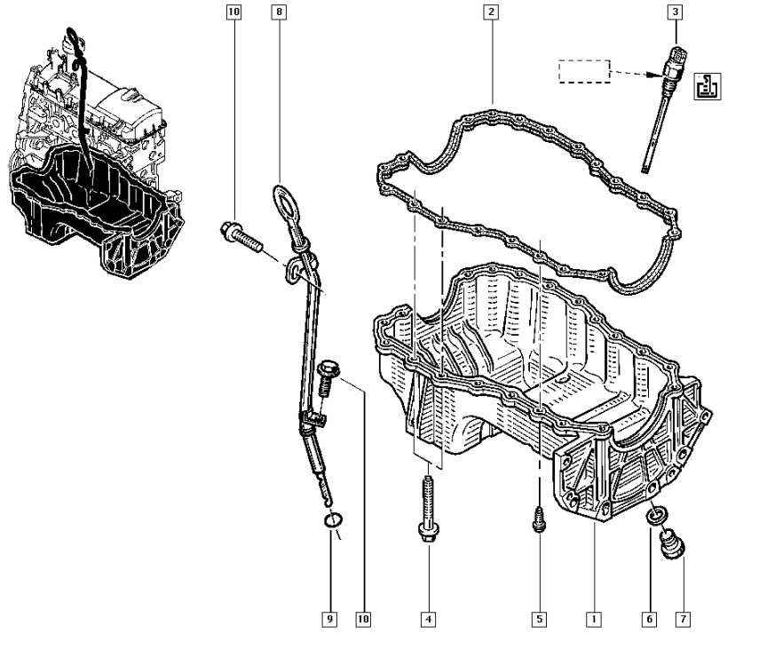 Ремонт двигателя автомобиля Renault Logan | LS0G, LS12, LS0H, LS1Y ...