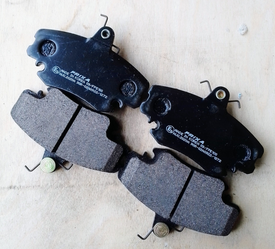 FPE100 КОЛОДКИ ТОРМОЗНЫЕ ПЕРЕДНИЕ HANKOOK | Запчасти на DRIVE2