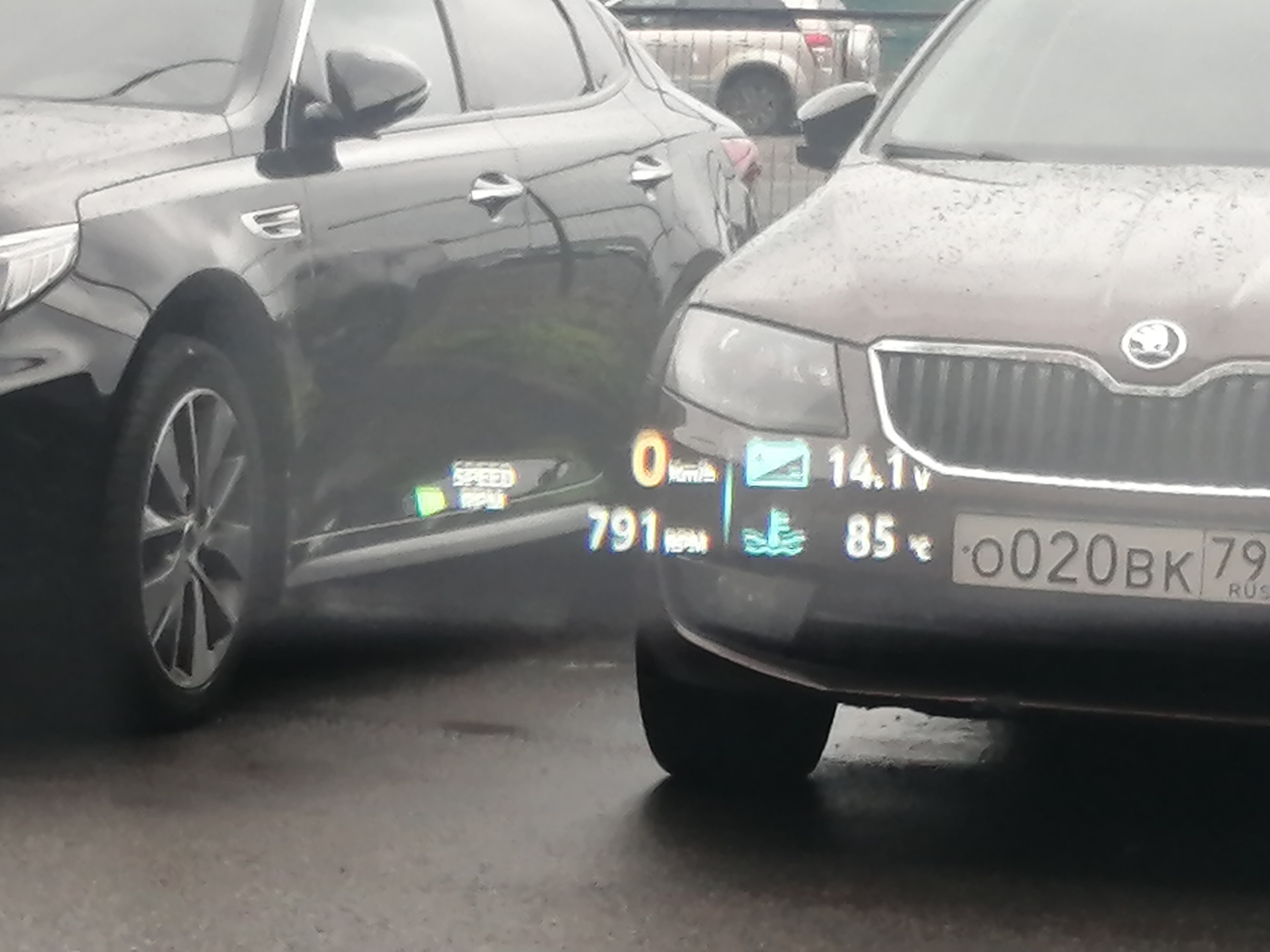 Проекция на лобовое стекло AproVIEW — KIA Carnival (3G), 2,2 л, 2019 ...