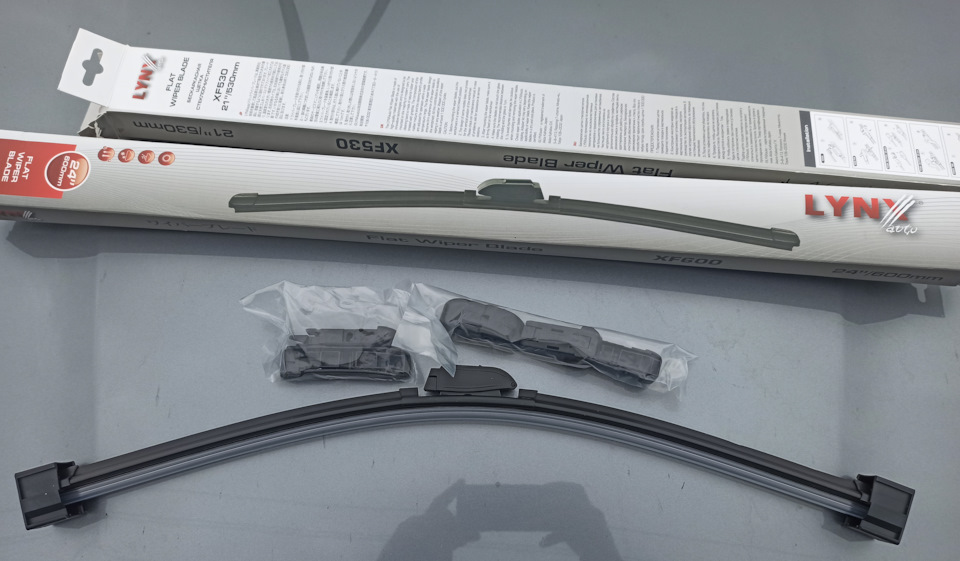 XF530 Щетка стеклоочистителя бескаркасная, Подходит для 530мм LYNX ...