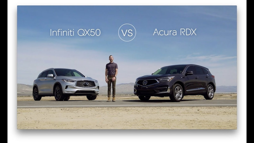 Acura RDX vs Infiniti QX50 (жаль у нас первую не продают) — Infiniti QX50 (2G), 2 л, 2018 года ...