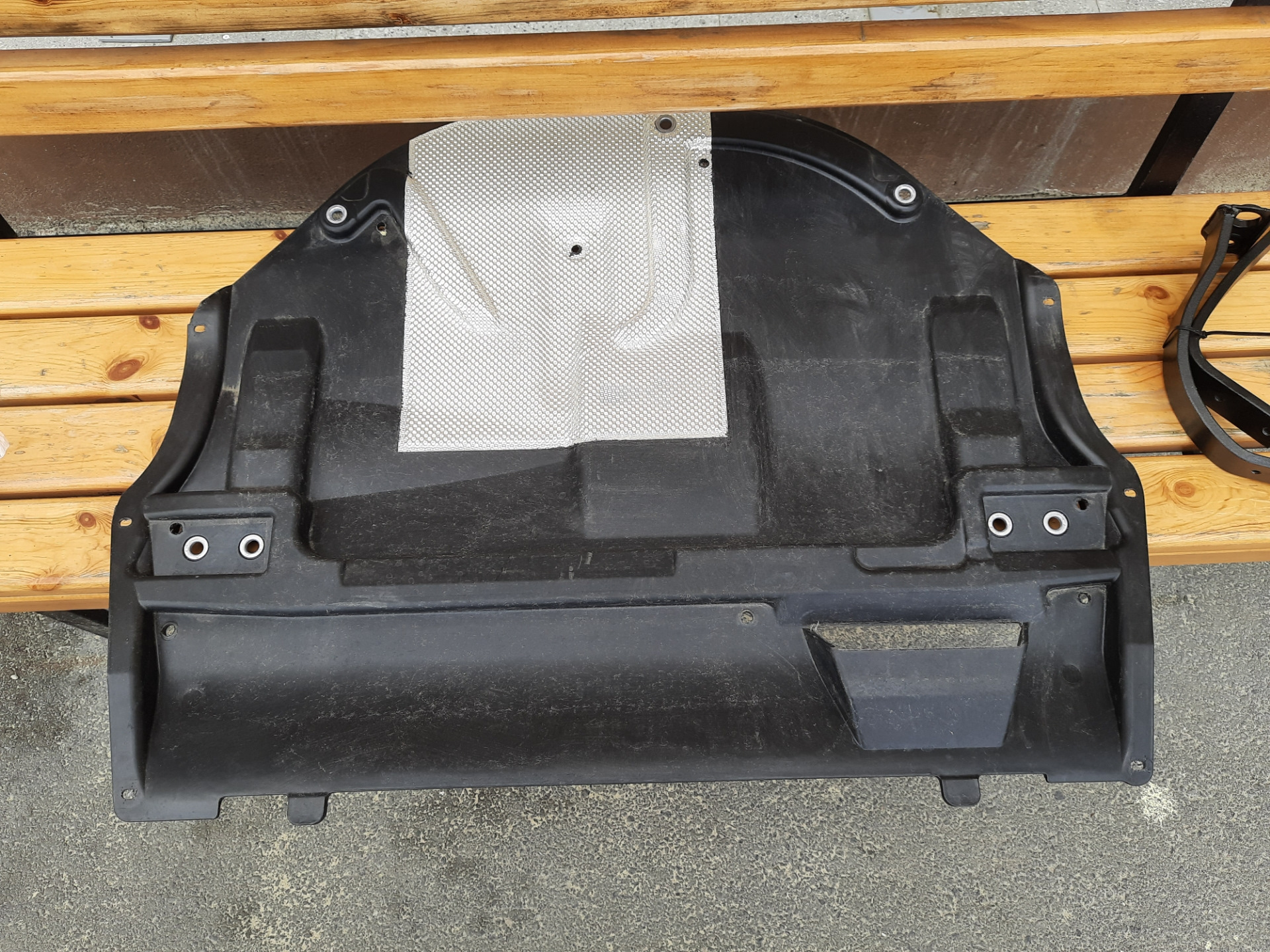 Композитная защита двигателя (комплект) — Volkswagen Polo Sedan, 1,4 л ...