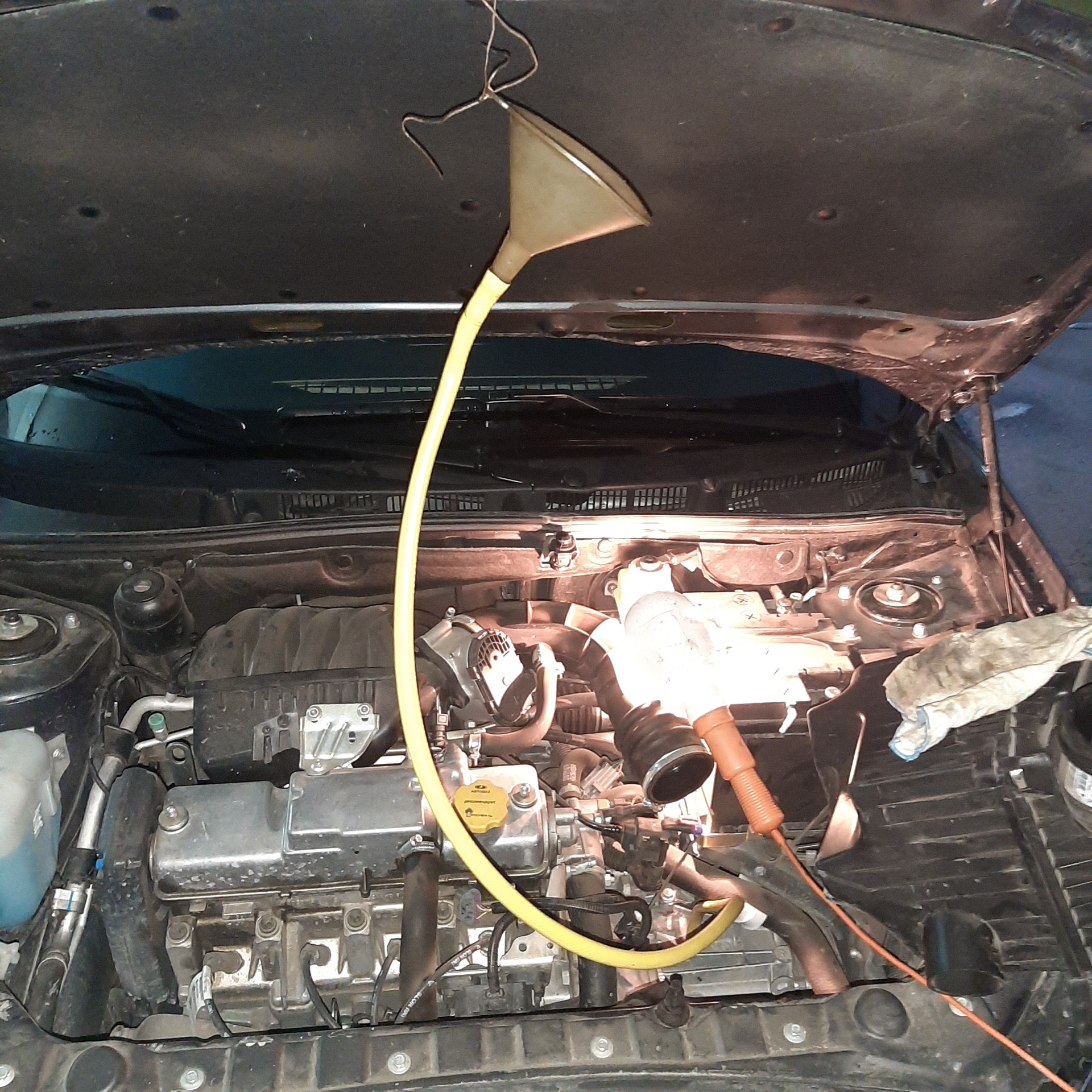 Замена трансмиссионного масла — Lada Гранта (2G) FL, 1,6 л, 2020 года ...