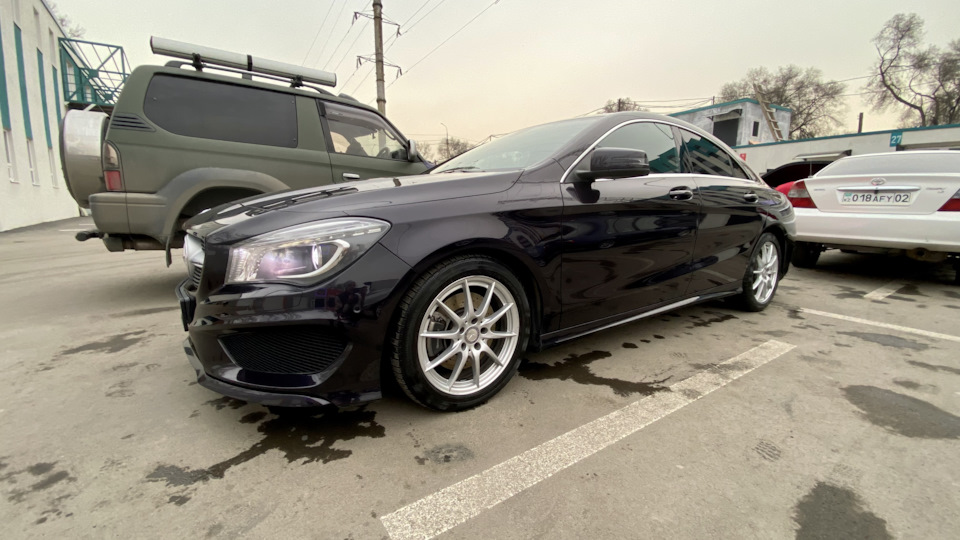 Mercedes-Benz CLA (C117) 2.0 бензиновый 2014 | Deep Purple на DRIVE2