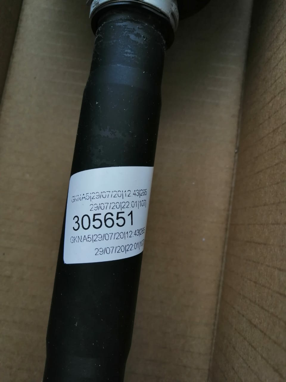 Кардан и передний правый привод — BMW 5 series (E60), 2,5 л, 2006 года ...