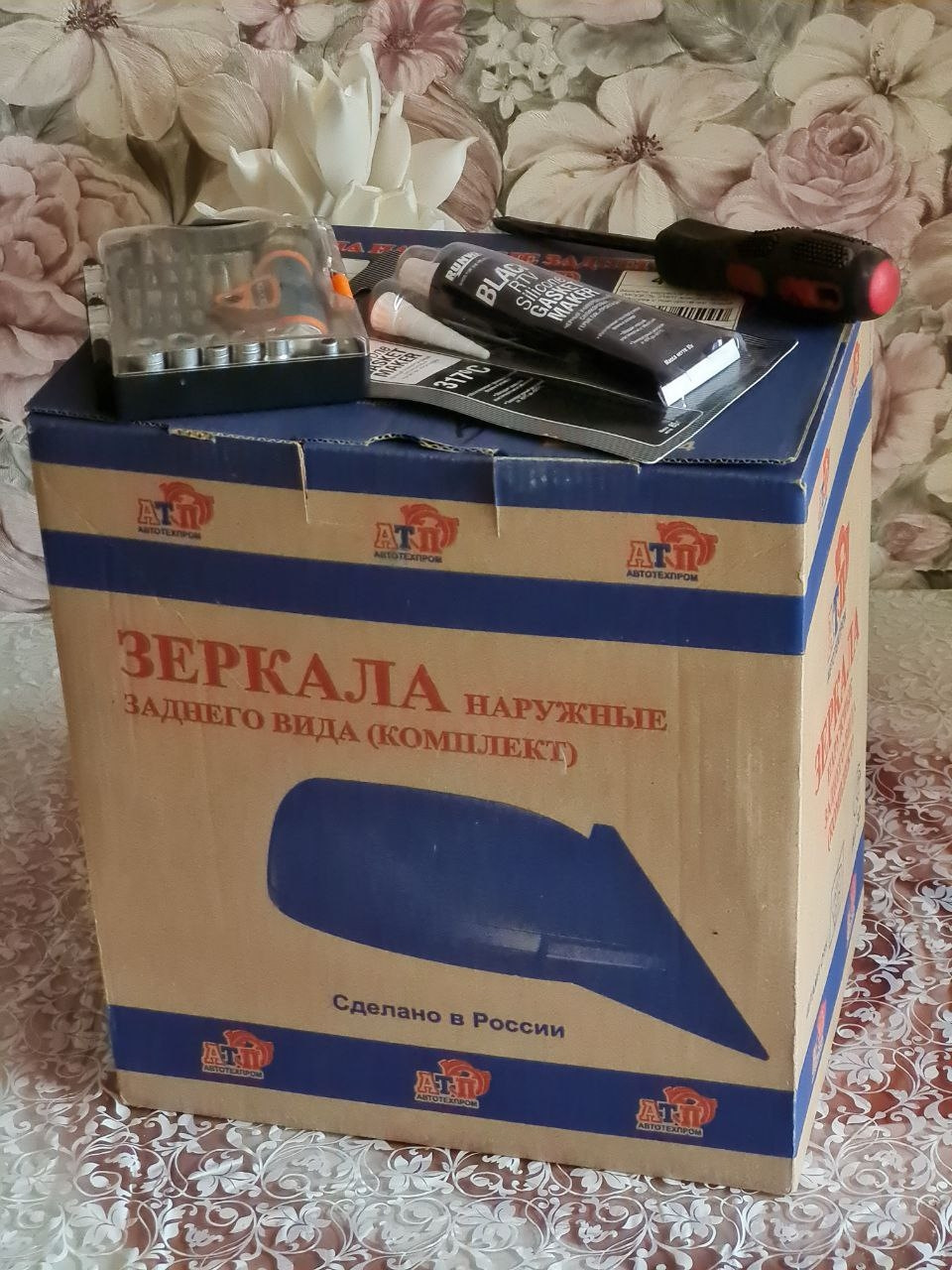 Герметизация гранта зеркал — Lada 2115, 1,6 л, 2008 года | своими ...