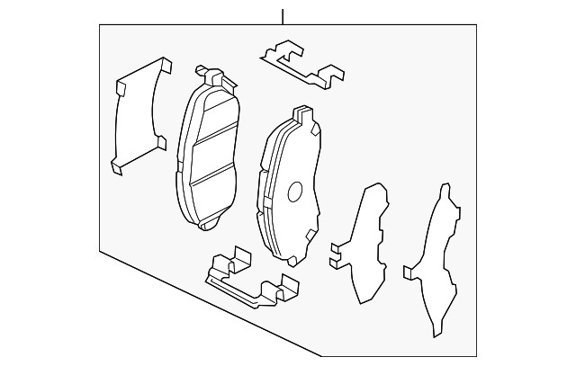 4605A486 Колодки тормозные Mitsubishi | Запчасти на DRIVE2