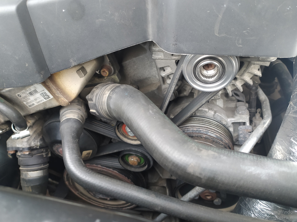 Обгонная муфта на bmw e61 n47 — BMW 5 series Touring (E61), 2 л, 2009 ...