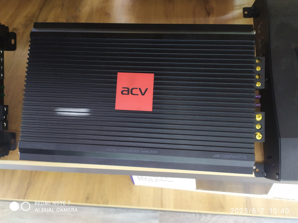 Сабвуфер ACV(Sound For Fanatics) — Toyota Estima (II), 3 л, 2002 года | автозвук | DRIVE2