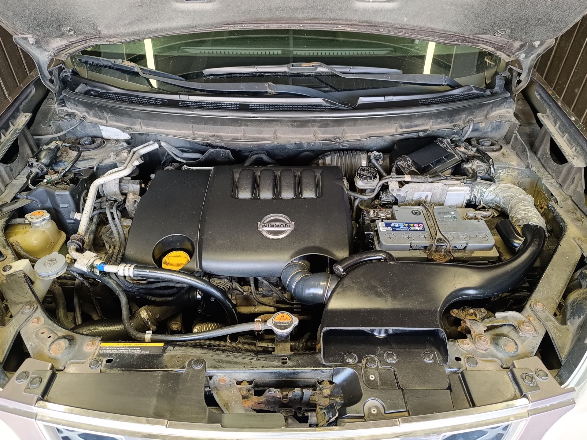 Плановая замена масла ДВС и всех фильтров — Nissan X-Trail II (t31), 2 ...