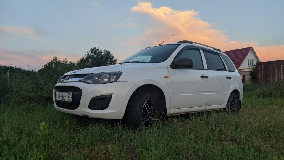 Новая кроссовая подвеска Асоми на Калину 2 — Lada Калина Универсал (2G ...