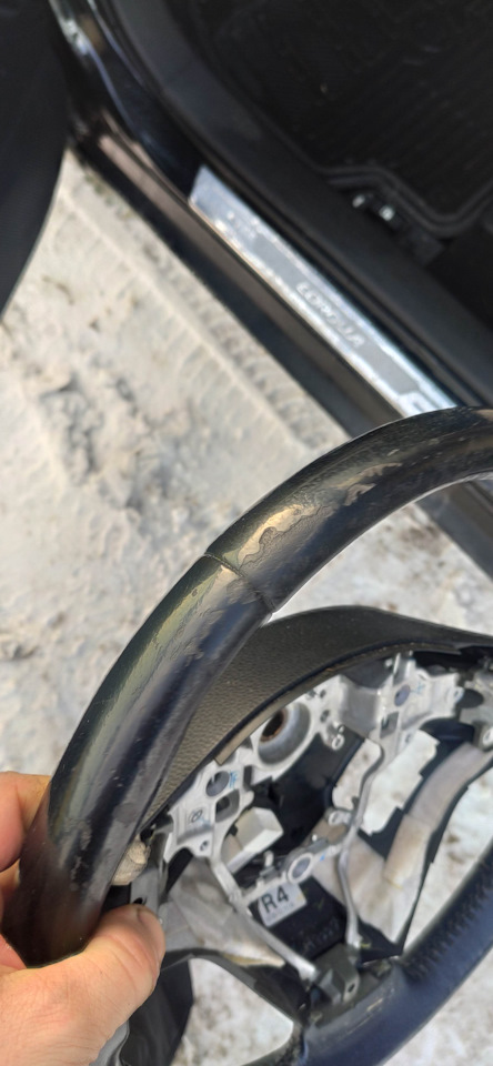 Руль с обогревом тойота корола е180 на Toyota Corolla (160). Б/у | 4 ...
