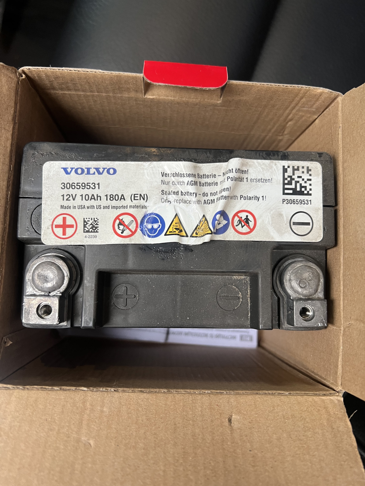 Новый mini АКБ и Новые кнопки на руле — Volvo S60 (3G), 2 л, 2020 года ...