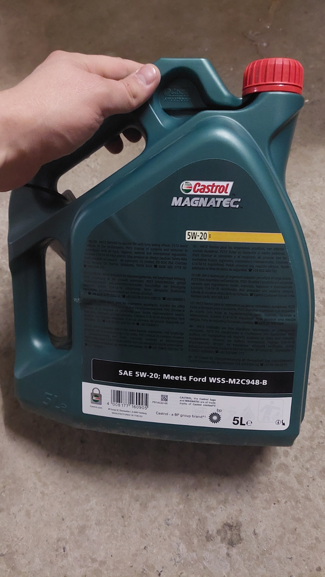 Первое ТО после покупки — Ford Fusion (America) (2G), 2,5 л, 2013 года ...