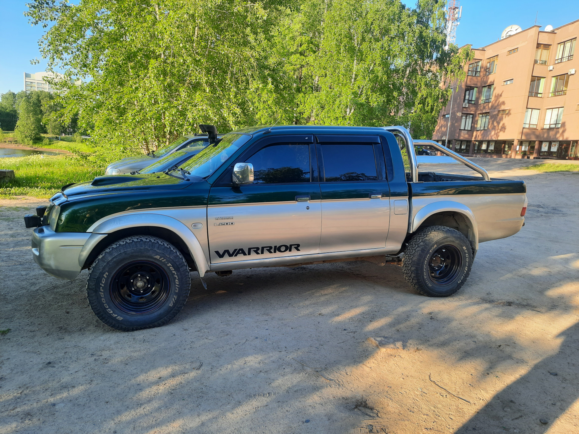 WARRIOR — Mitsubishi L200 (3G), 2,5 л, 2003 года | тюнинг | DRIVE2