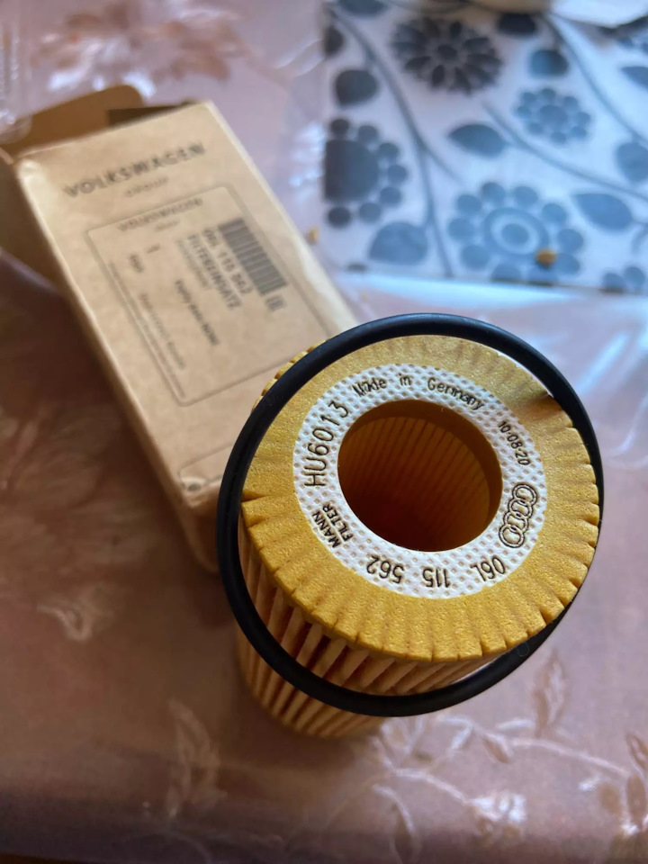 06L115562 Фильтр масляный VAG | Запчасти на DRIVE2