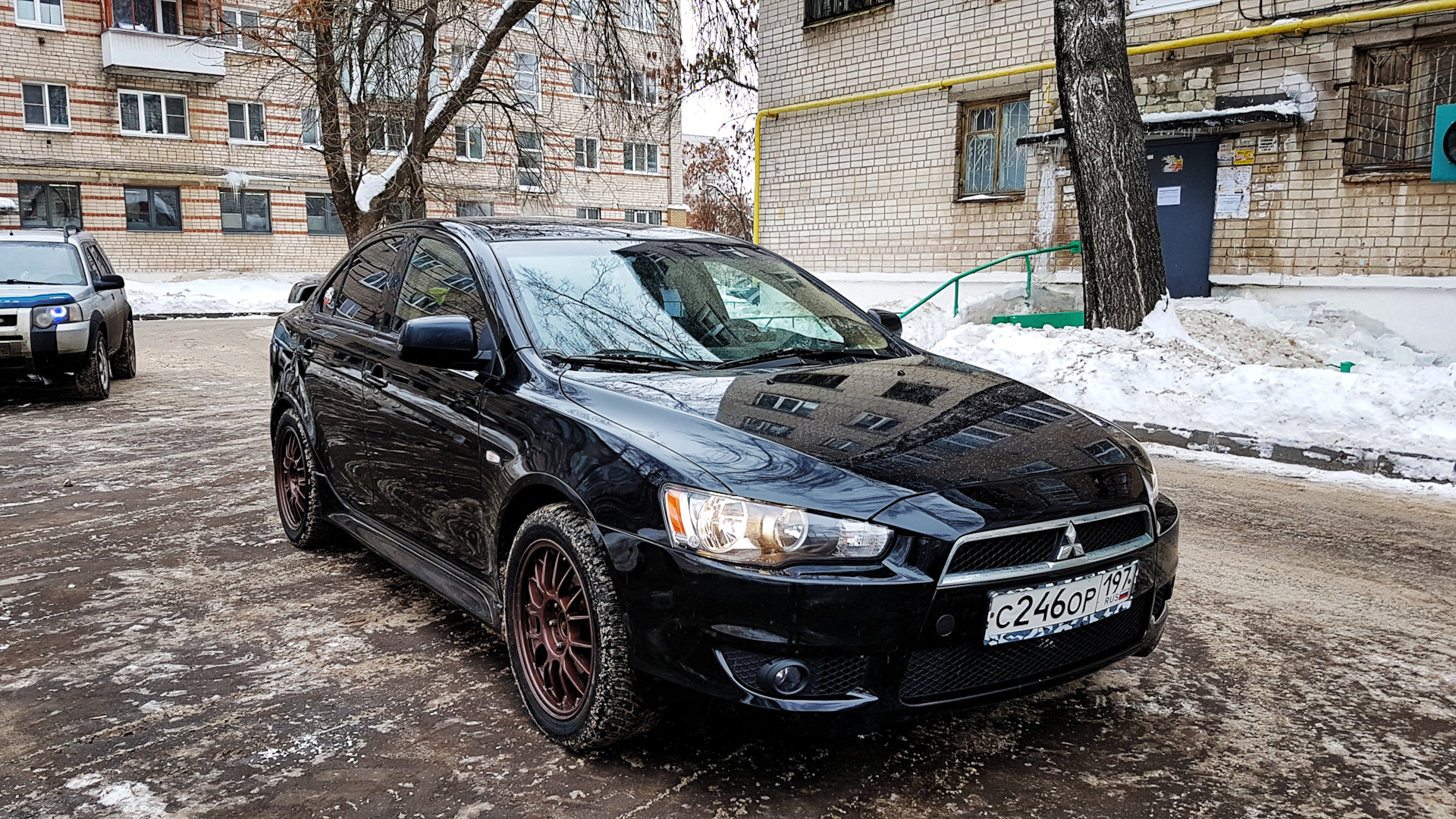 Продажа Mitsubishi Lancer X 2011 (бензин, вариатор) — с историей ...