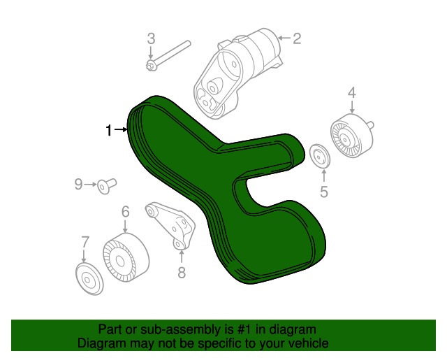 11287628659 Клиновой рифленый ремень BMW | Запчасти на DRIVE2