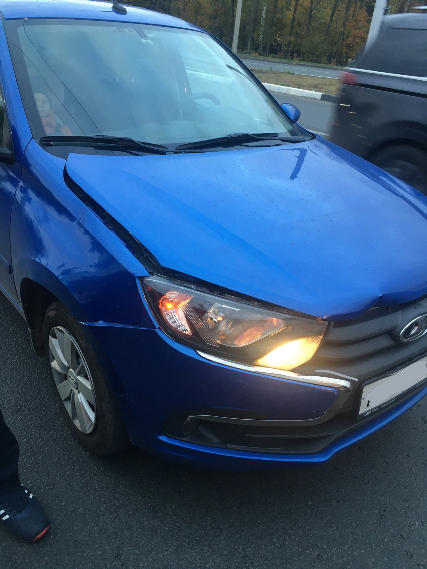 ДТП — Lada Гранта (2G) FL, 1,6 л, 2019 года | ДТП | DRIVE2