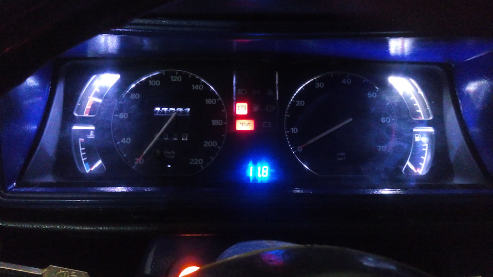 Приборка Opel Rekord E2 — Lada 2107, 1,5 л, 1996 года | электроника ...