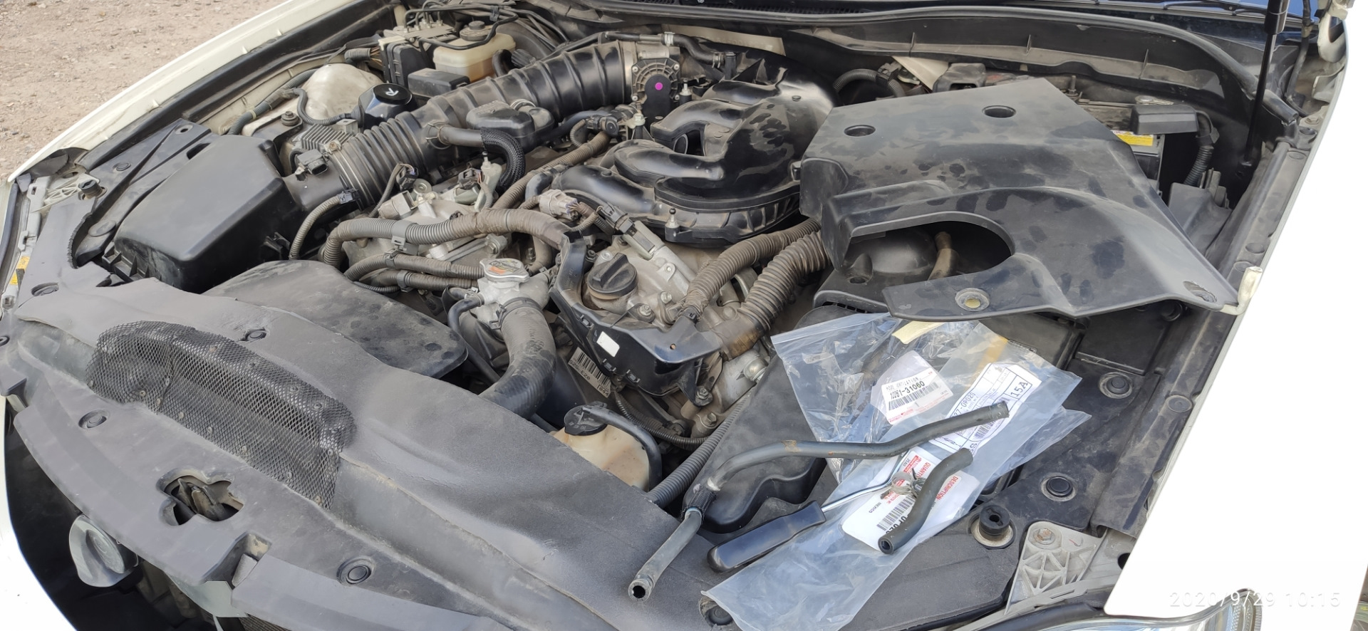 Мелочи — Toyota Crown (S180), 3,5 л, 2007 года | расходники | DRIVE2