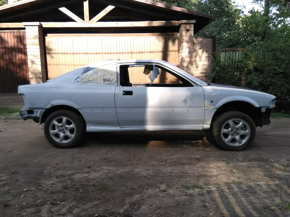 Кузов. ПобелИл. — Rover 200 Coupe, 2 л, 1994 года | кузовной ремонт ...