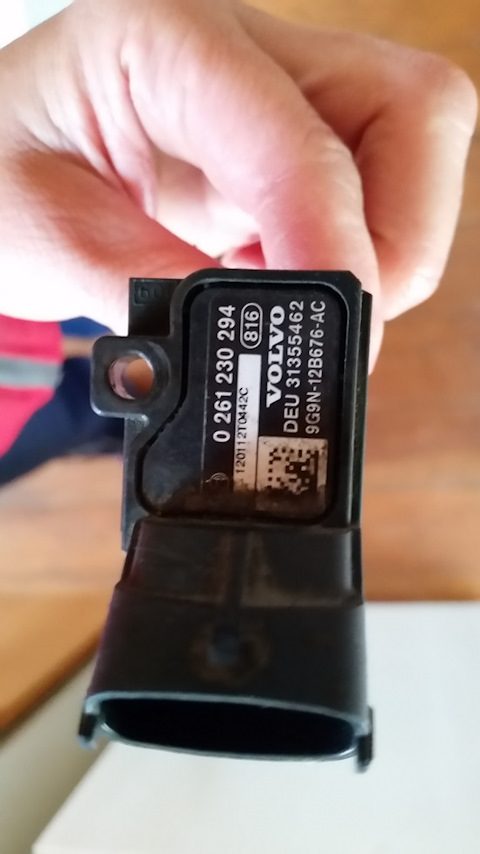 31355462 Датчик давления наддува Volvo | Запчасти на DRIVE2