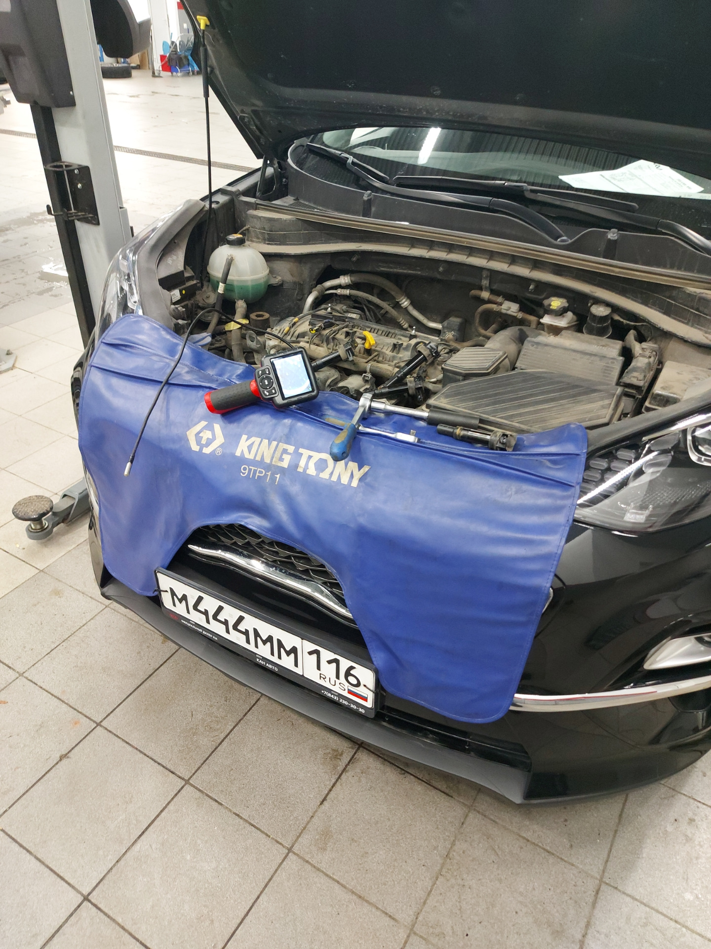 Техническое обслуживание N4 — KIA Sportage (4G), 2 л, 2019 года ...