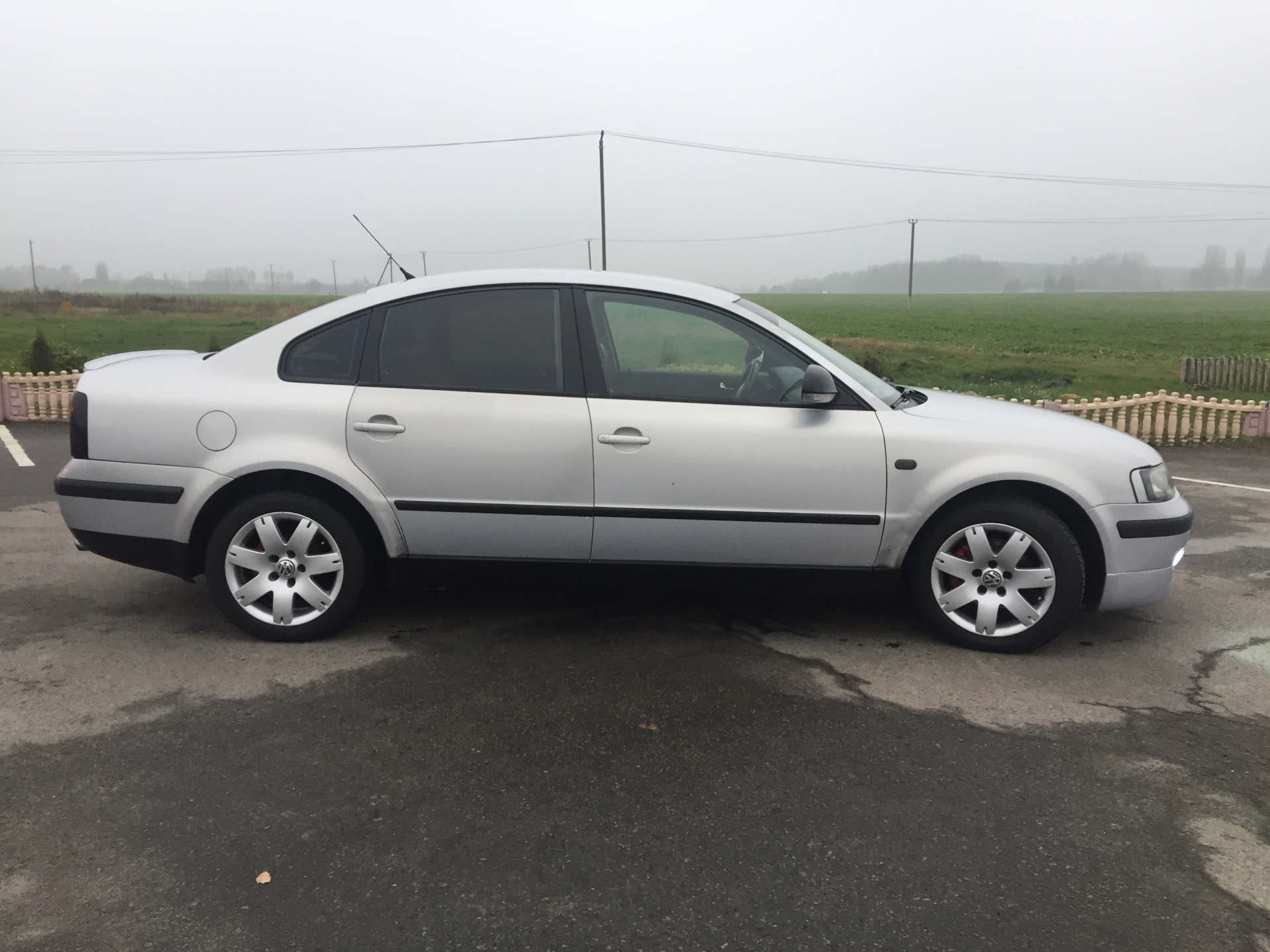 Зима и Road America — Volkswagen Passat B5, 1,9 л, 1999 года | колёсные ...
