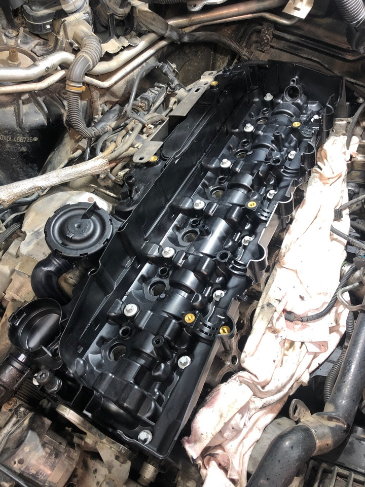 Замена клапанной, проверяем форсы — BMW X6 (E71/E72), 3 л, 2010 года ...