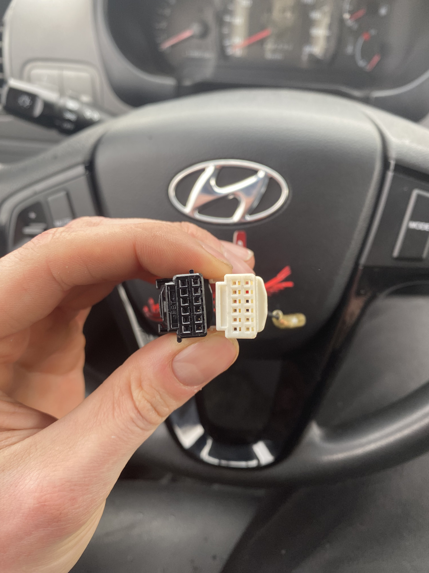 Установка руля от Соляриса в акцент подключение — Hyundai Accent (2G ...