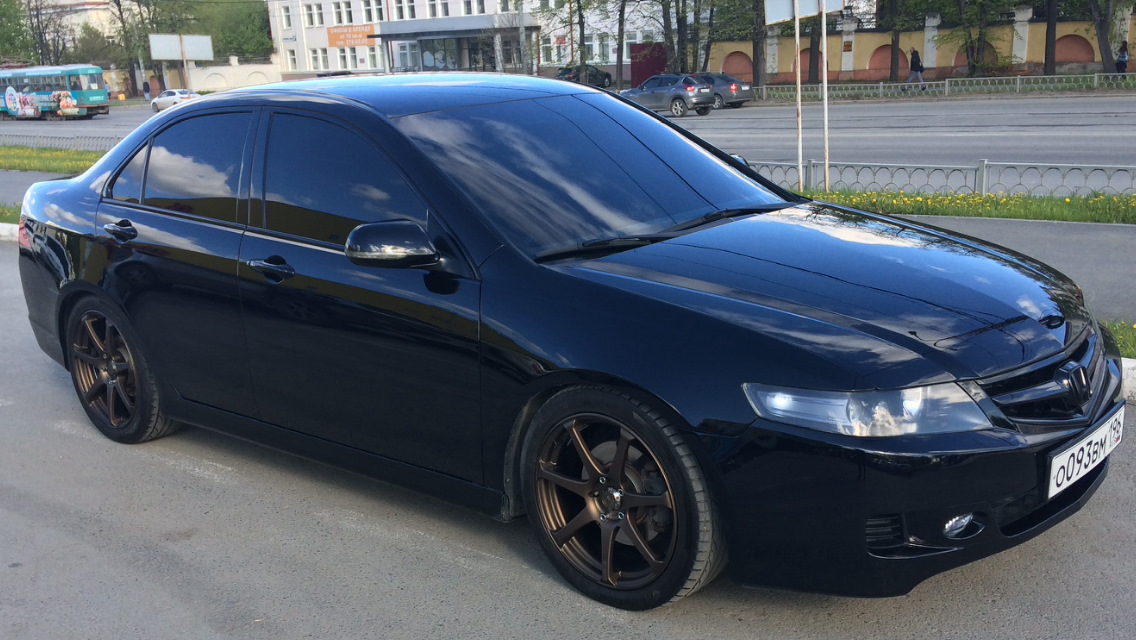 Avs t7 r18 — Honda Accord (7G), 2,4 л, 2007 года | колёсные диски | DRIVE2