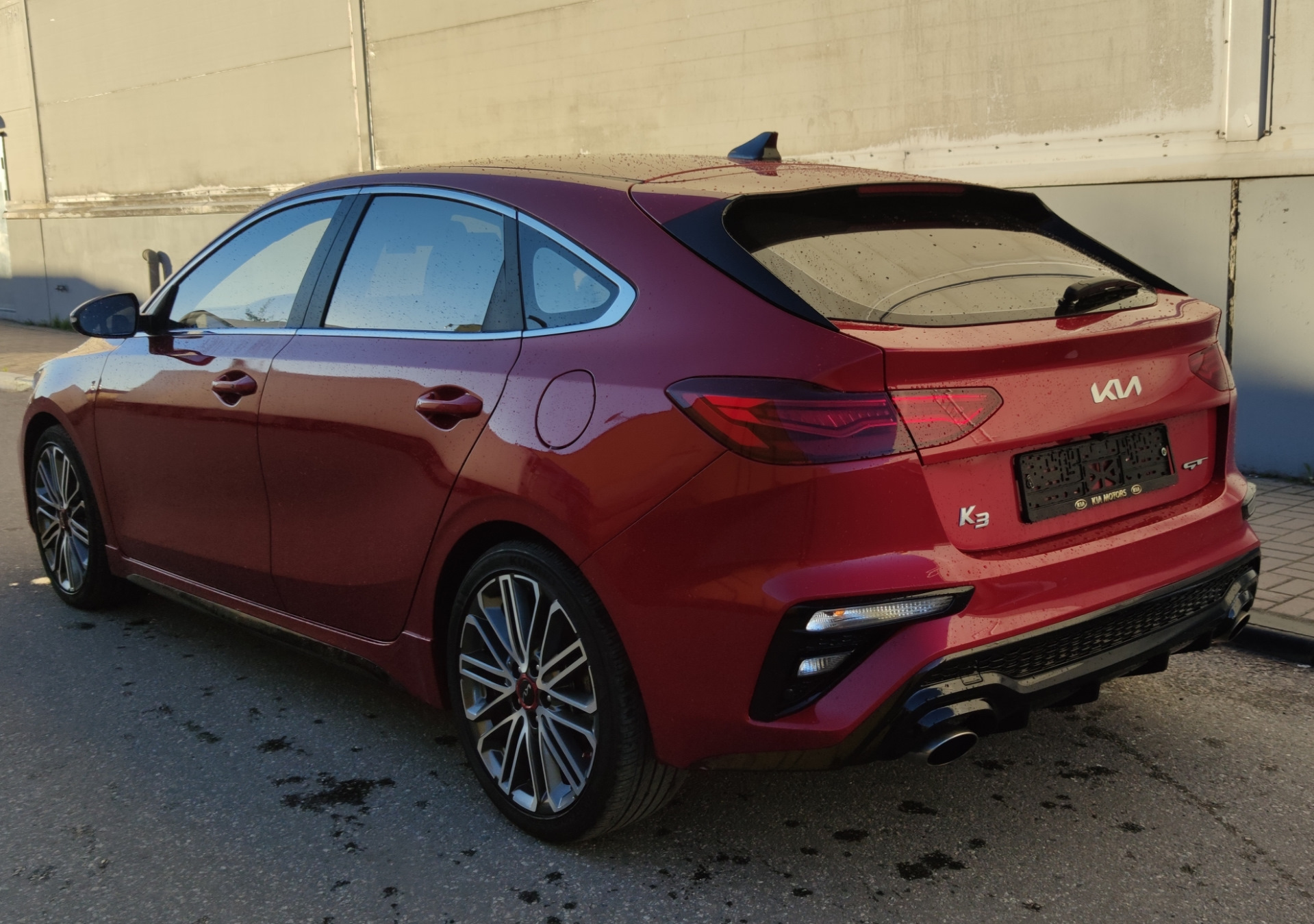 Немного фото внешнего вида и описания авто — KIA K3 GT, 1,6 л, 2021 года | покупка машины | DRIVE2