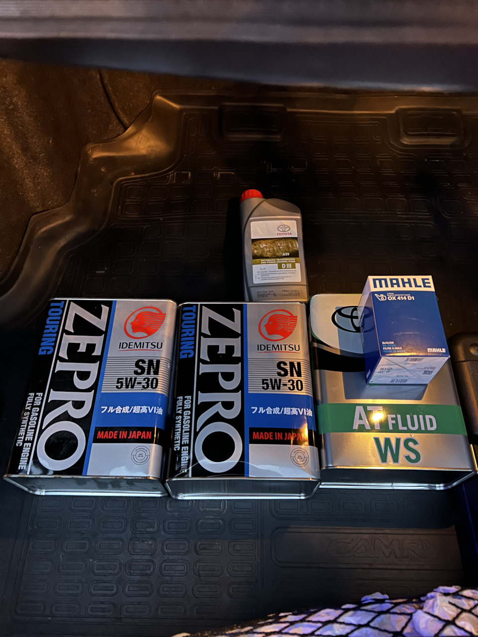 1. Небольшое ТО после покупки — Toyota Camry (XV40), 3,5 л, 2011 года ...