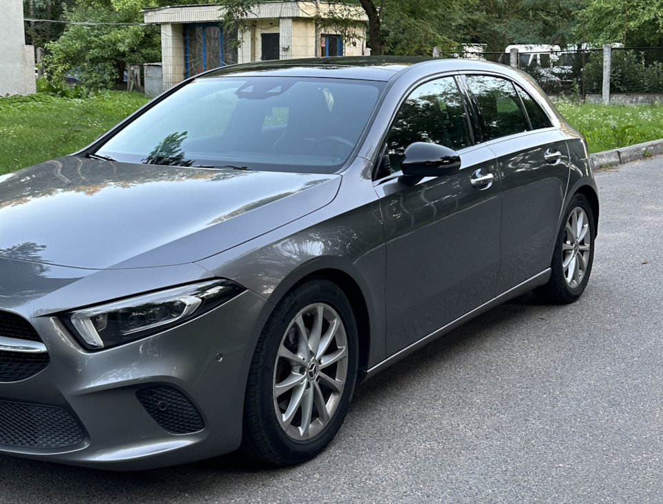 Легкий антихром и защитные пленки — Mercedes-Benz A-Class (W177), 1,5 л ...