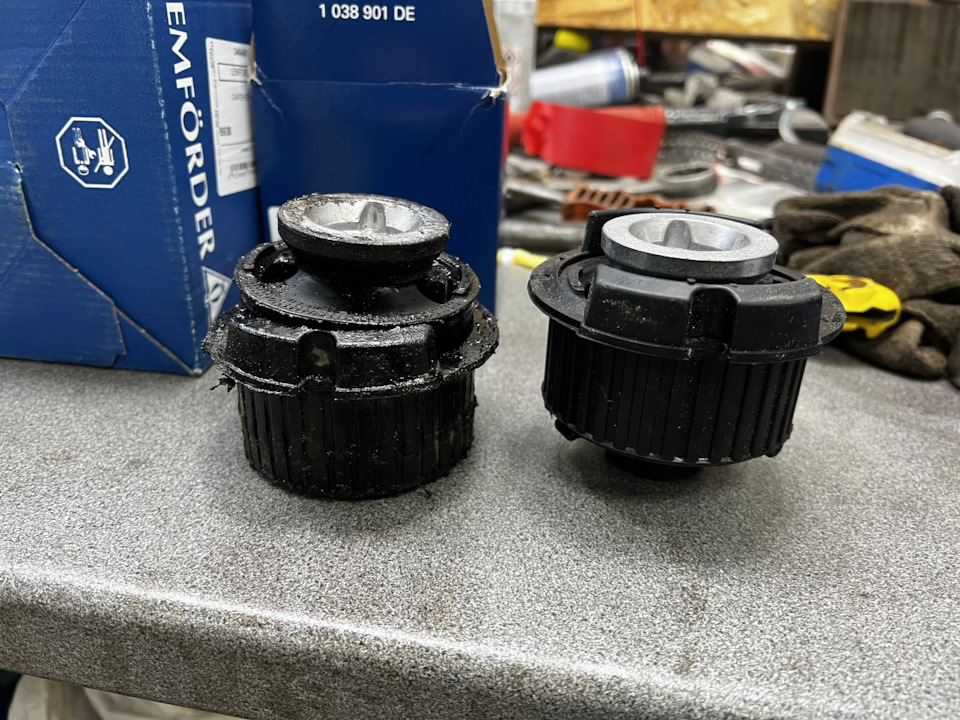 C207 W212 замена подушек заднего подрамника — Mercedes-Benz E-Class ...