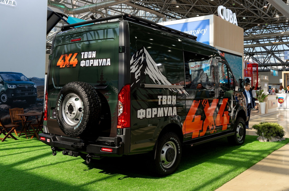 Опрос: куда повесить запаску? — ГАЗ Соболь NN 4x4, 2,5 л, 2024 года | другое | DRIVE2