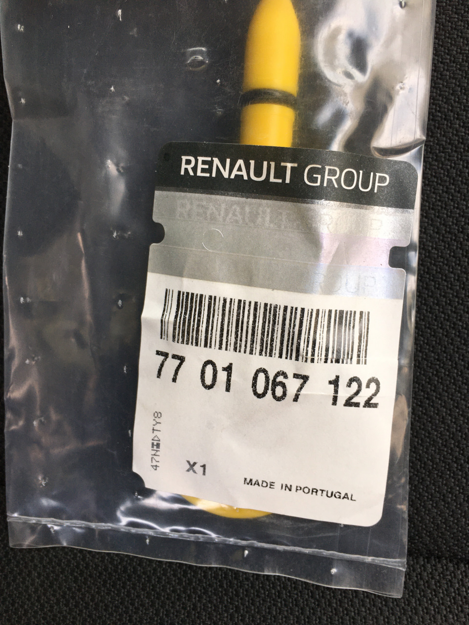 7701067122 Щуп масляный RENAULT | Запчасти на DRIVE2