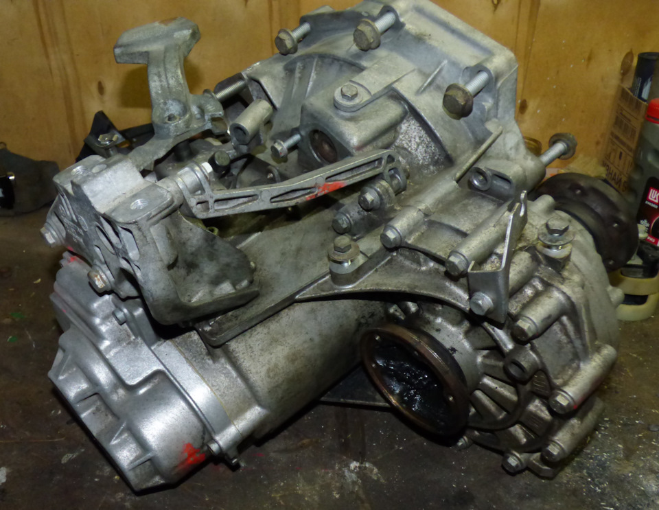 Замена МКПП VAG (MQ200 на MQ250 (1,4TSI CAXA) — Volkswagen Eos, 1,4 л ...