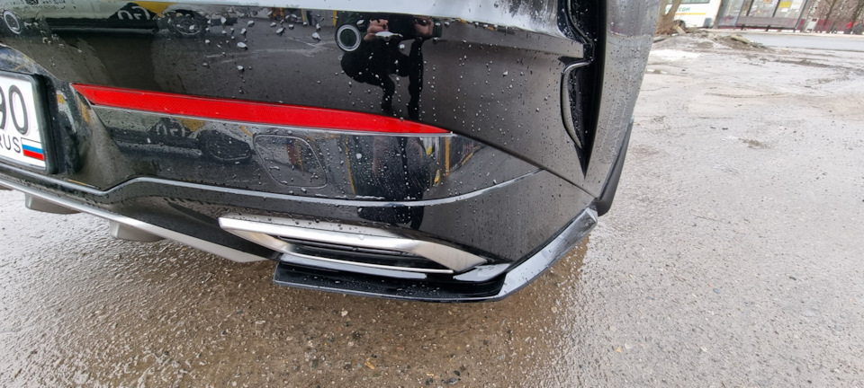 Пороги и задние элероны от Element Sport Tuning — KIA K5 (3G), 2,5 л ...