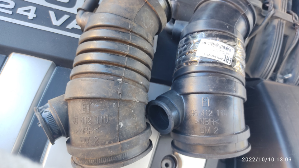 Замена патрубка воздуховода — Chevrolet Epica, 2 л, 2011 года | своими ...