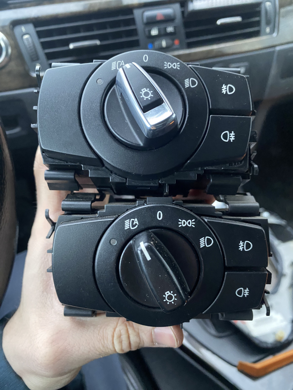 Замена кнопок и блока света — BMW 3 series Coupe (E92), 3 л, 2008 года ...